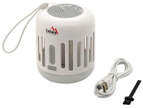 Cattara Nabíjecí bluetooth svítilna s lapačem hmyzu Music cage, 60 lm