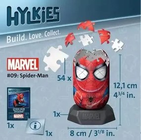 Ravensburger Hylkies: Marvel: Spider-Man / 3D Puzzle / od 6 let