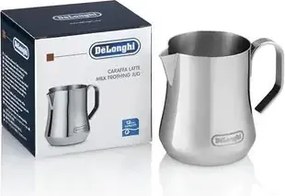 DeLonghi Konvička na pěnění mléka stříbrná / objem 350 ml / nerez