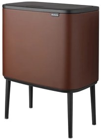 Brabantia BO Touch Bin 11+23L minerální hnědá