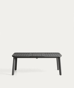 Kovový zahradní jídelní stůl 100x185 cm Izola – Kave Home