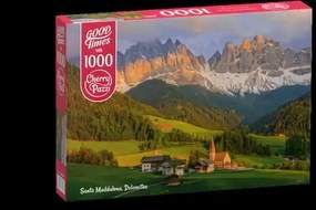 CHERRY PAZZI Puzzle Santa Maddalena, Dolomity / 1000 dílků