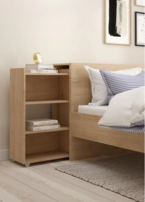 Úložné čelo postele Simplicity 145 cm, hikora jackson