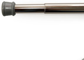 Gardinia Rozpěrná tyč nikl stříbrná, 125 - 220 cm