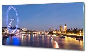 Wallmuralia Fotoobraz na skle Londoy Eye Londýn 100x50