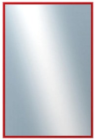 DANTIK - Zarámované zrcadlo - rozměr s rámem cca 40x60 cm z lišty Hliník červená P269-210 (7269210)