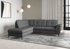 XXXLutz ROHOVÁ SEDAČKA, textil, tmavě šedá Sit & More - Sedací soupravy - 000144013398