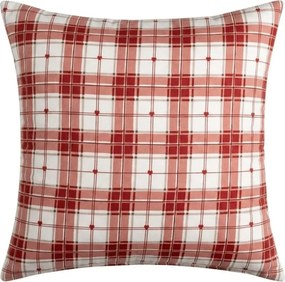 Flanelový povlak na polštář TARTAN HEART 45x45 cm, barevný