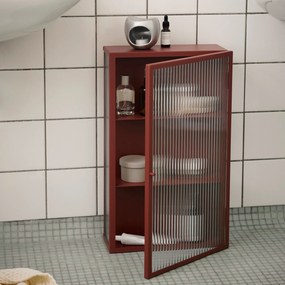 FERM LIVING Nástěnná skříňka Haze Wall, Oxide Red