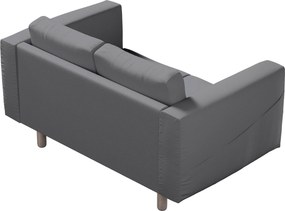 Potah na pohovku IKEA Norsborg 2-místná barva šedá látka pletený vzor
