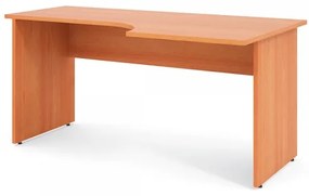 Ergonomický stůl Impress 160 x 90 cm, pravý / Hruška