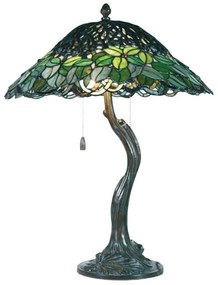Stoní lampa Tiffany Tree – 47x58 cm