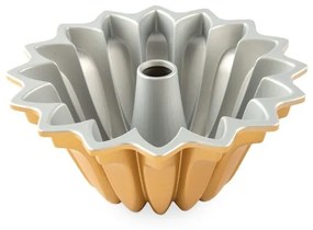 Nordic Ware forma na bábovku Lotus, 5 cup zlatá, 84177