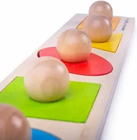 Bigjigs Baby Vkládací puzzle tvary / od 3 let