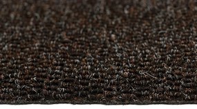 Vebe, Čistící zóna Parijs 10 hnědočervená, na míru, šíře 1m,2m, hnědá, guma (gel - protiskluzový), chodba / předsíň