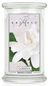 Kringle Candle svíčka Gardenia (sójový vosk), 623 g