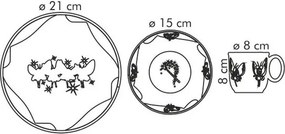 TESCOMA Jídelní souprava BAMBINI, víly, 3 ks