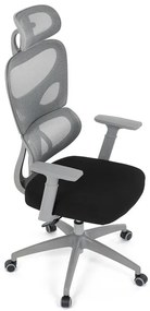 Autronic Kancelářská židle KA-K2081 Barva opěráku: Šedá