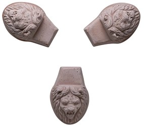 Nožky pod květináč Lion Head Rosa - set 3 ks Bergs Potter