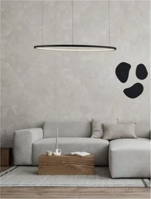 Závěsné LED svítidlo NOVA LUCE TARQUIN 46W 3000K 9345605 stmívatelné Triac