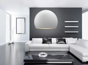 Doxis Globe 500 Textured, závěsné designové led svítidlo Barva: Šedá matná, Chromatičnost: 2700K