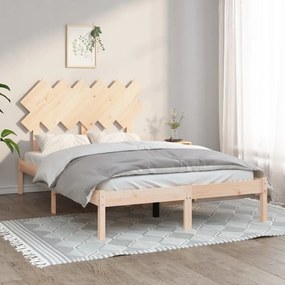 vidaXL Rám postele 120 x 200 cm masivní dřevo [3104865] Barva: Přírodní