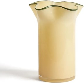 Žlutá skleněná váza (výška 31 cm) Endasi – Kave Home