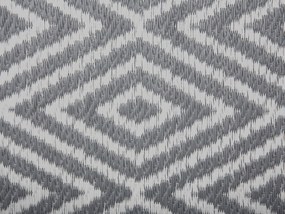 Venkovní koberec světle šedý 90x150 cm SIKAR Beliani