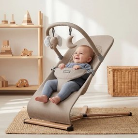 Dětské houpací křeslo Moon 30 Beige