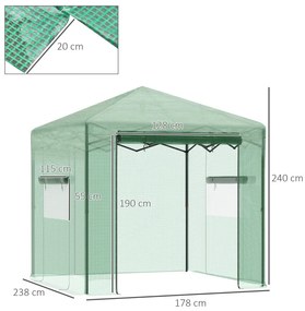 Fóliovník rozkládací 238 x 178 x 240 cm