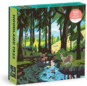 Galison Puzzle Lesní krajina 500 dílků