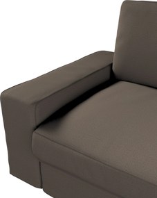 Potah na pohovku Kivik  3-místná, rozkládací barva hnědá látka pletený vzor