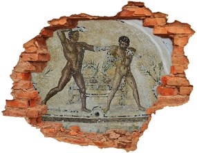 Wallmuralia Samolepící díra na stěnu Mozaika 90x70 cm