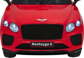 Elektrické autíčko Bentley Bentayga S červené