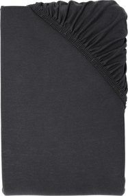Livarno® Žerzejové napínací prostěradlo, 140-160 x 200 cm (antracitová)