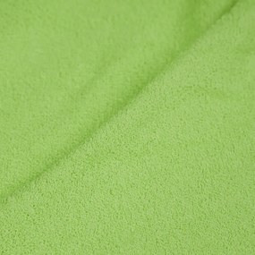 Smolka Froté prostěradlo - Neonově zelená Velikost: 90*200 cm
