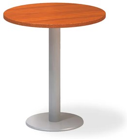 Jednací stůl ProOffice, průměr 70 cm, třešeň