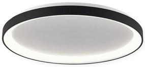 LED2 1271753D Bella Slim 78, kruhové stropní svítidlo 60W LED 3000K/4000K stmívatelné DALI, černá, prům. 78cm
