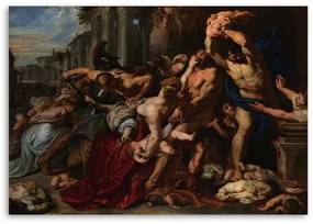 Gario Obraz na plátně Jatka neviňátek - Peter Paul Rubens, reprodukce Rozměry: 60 x 40 cm