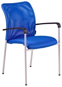 Jednací kovová židle Office Pro TRITON GRAY – s područkami, více barev Antracit DK 15