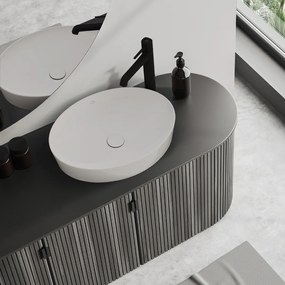 Laveo Desna, umyvadlo na desku 620x415x140 mm, bílá lesklá, LAV-VUD_6262