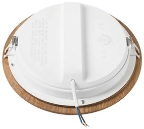 LED Podhledové svítidlo WOODY SPOT LED/23,5W/230V 4000K dub pr. 23,5 cm
