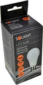 Solight WZ505 LED žárovka 10W / klasický tvar / E27 / 3000K / 270° / 8