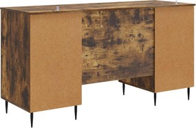 Stůl Kouřový dub 142,5 x 50 x 75 cm Kompozitní dřevo 3414608