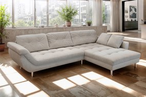 XXXLutz ROHOVÁ SEDAČKA, plast, textil, kompozitní dřevo, béžová MID.YOU - Sedací soupravy - 000694009702