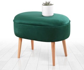 Atelier del Sofa Taburet Moile - Green, Zelená