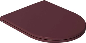 Sapho Isvea Infinity - WC sedátko Slim, Soft Close, Easy Take, maroon red 40KF0543I