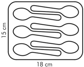 TESCOMA formičky na čokoládu DELÍCIA CHOCO, lžičky