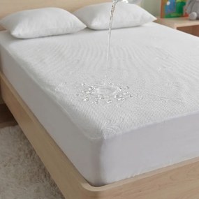 Nepromokavá plachta s gumičkou po obvodu Feathers EMI, Dětská plachta 80x160