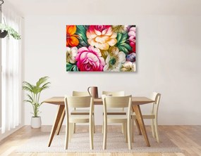 Obraz impresionistický svět květin